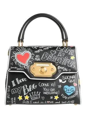 Dolce & Gabbana Medium-sized Multicolor Handbag - Black