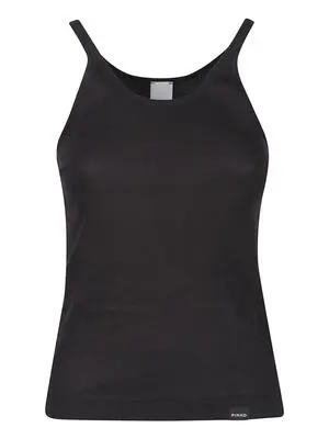 PINKO Pinko Logo Patch Tank Top