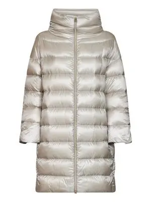 Herno Quilted Zip-up Down Jacket - No