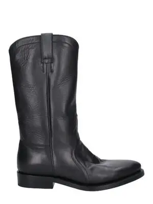 JIL SANDER Round-toe Ankle Boots - Black