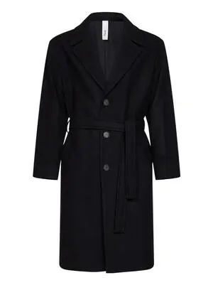 HEVO Long-sleeved Coat - Black