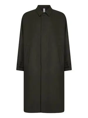 HEVO Long-sleeved Wool Coat - No