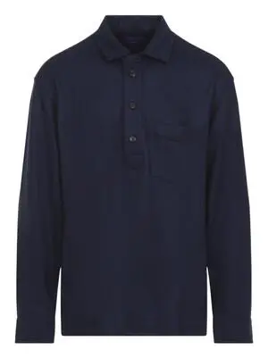 Ralph Lauren Long-sleeve Polo Shirt - Navy
