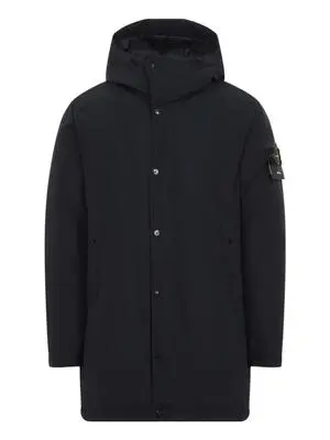 STONE ISLAND Logo-patch Hooded Parka