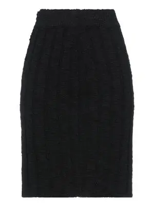 Dolce & Gabbana Dolce & Gabbana Textured Pencil Skirt Black