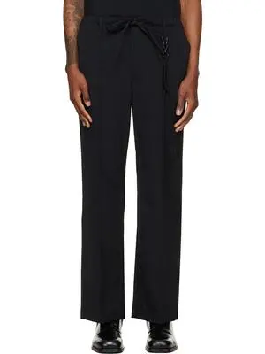 SONG FOR THE MUTE Drawstring Wide-leg Trousers