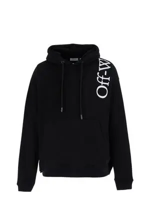 Off-White Logo Long-sleeve Sweatshirt - Black