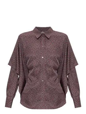 MAISON MARGIELA Long-sleeved Shirt Red