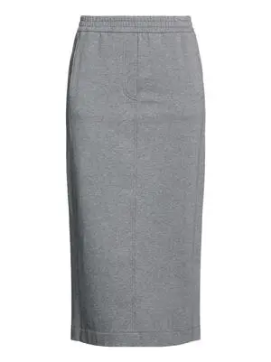 Brunello Cucinelli Midi Pencil Skirt - Grey