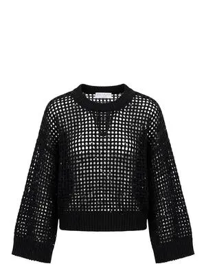 Brunello Cucinelli Two-tone Jumpers - Black