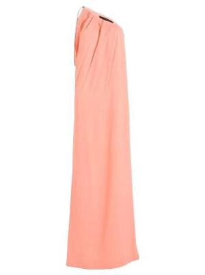 Max Mara Minimalist One-shoulder Maxi Gown - No