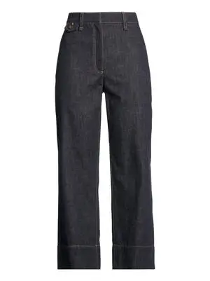 Brunello Cucinelli Plain Colour Straight-leg Jeans - Blue