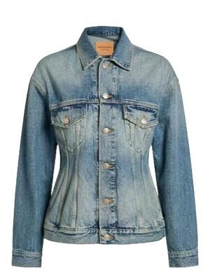 Balenciaga Denim Trucker Jacket - Blue