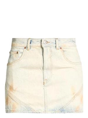 MAISON MARGIELA Maison Margiela Faded Denim Pencil Skirt