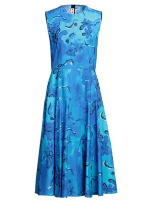 Marni Floral Sleeveless Dress - Blue