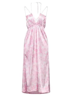 GANNI Midi Dresses - Pink