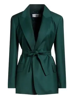Max Mara Cool Wool Belted Single-breasted Blazer - No