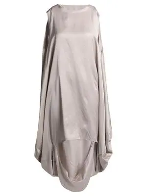 MAISON MARGIELA Satin Mini Dress - Gray