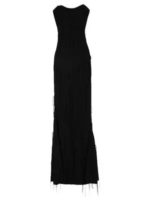 Jacquemus Sleeveless Paneled Gown - Black