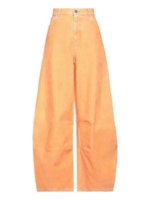 Marni Wide Leg Denim Trousers - Orange