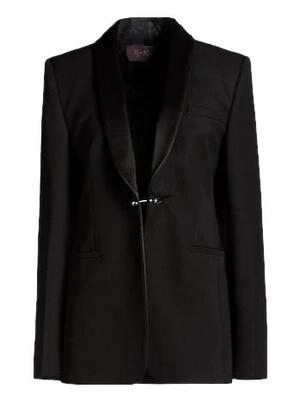 Max Mara Minimalist Singlebreasted Blazer - Black
