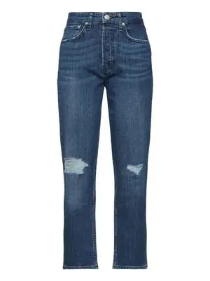 Rag & Bone Mediumblue Straightleg Jeans - Blue