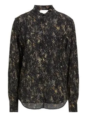 Isabel Marant Étoile Isabel Marant Printed Stretch Georgette Shirt Black