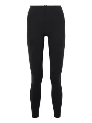 On Performance Paneled Stretch Leggings - Black