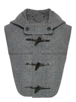 MAISON MARGIELA Checked Wool Cropped Vest