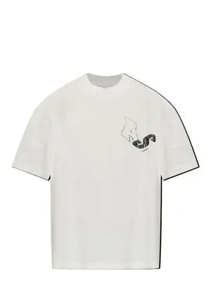 ALLSAINTS Logo Graphic Short Sleeve T-shirt - White
