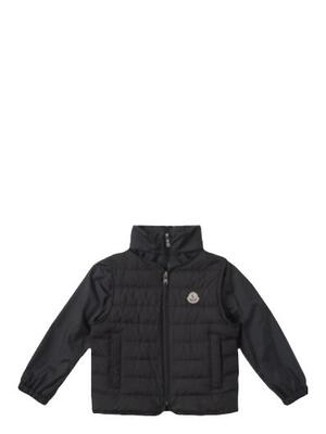 Moncler Solidcolor Longsleeve Jacket - Black