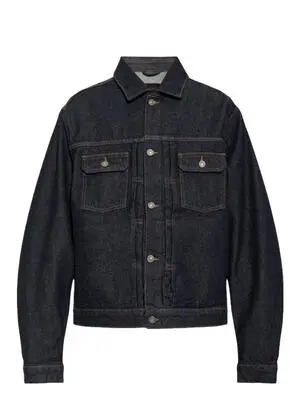 ALLSAINTS ALLSAINTS Button Denim Jacket Blue