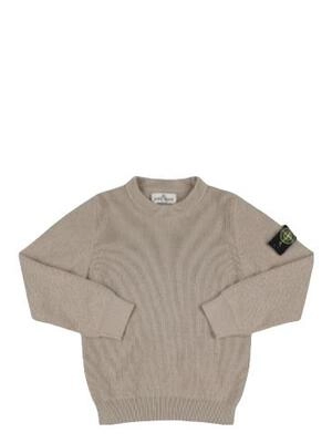 Stone Island Crewneck Knit Sweater - No