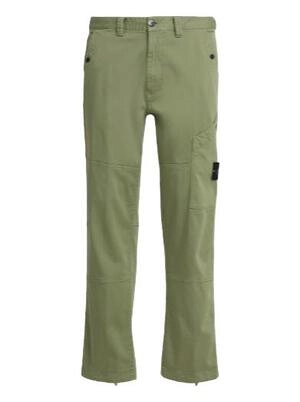 Stone Island Mid-rise Straight-leg Trousers - Green