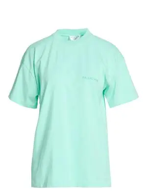 Balenciaga Crewneck Shortsleeve Tshirt - Green