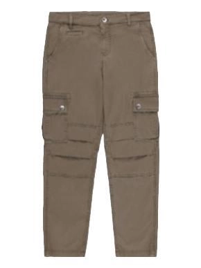 Brunello Cucinelli Frontbutton Casual Pants - Brown