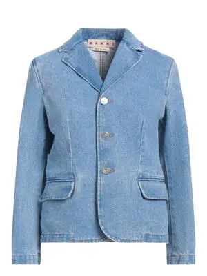 Marni Denim Suit Jacket - Blue