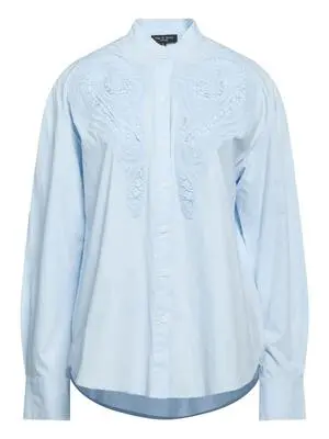 Rag & Bone Solid Colour Shirts - Blue
