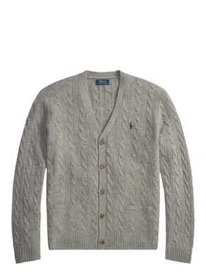 Polo Ralph Lauren Cable-knit Cardigan - Grey