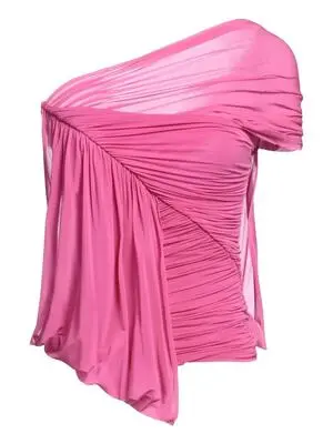 RICK OWENS Rick Owens One-Shoulder Jersey Top