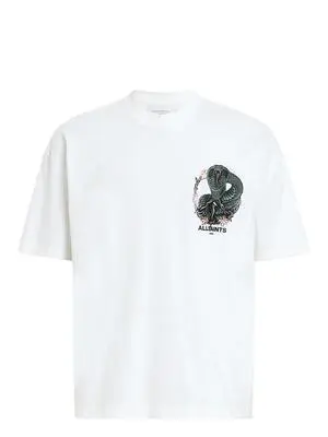 ALLSAINTS Snakebite Graphic T-shirt - Optical White
