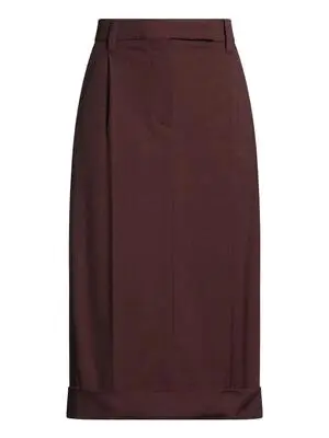 Brunello Cucinelli Midi Skirts Red