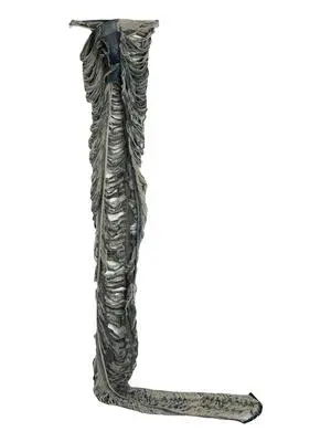 Rick Owens Rick Owens Asymmetric Denim Long Skirt Black