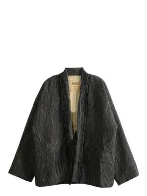 UMA WANG Jolla Jacket - Black Tan