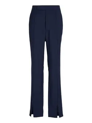 Marni Wool Tapered Pants - Blue