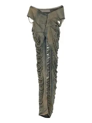 Rick Owens Rick Owens Denim Skirt Black
