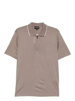 Emporio Armani Logo-patch Polo Shirt - No