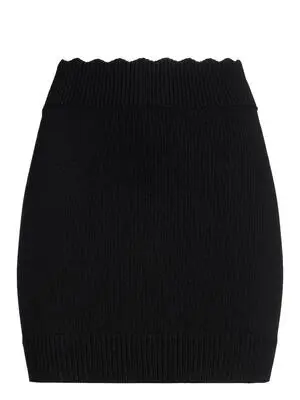 Chloé Knit Pencil Skirt - Black