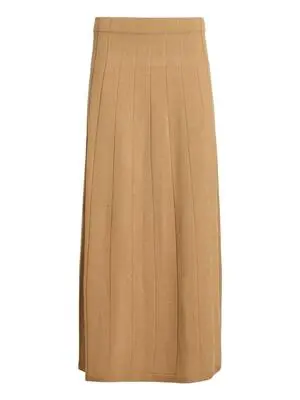 MAX MARA Max Mara Wool A-Line Midi Skirt