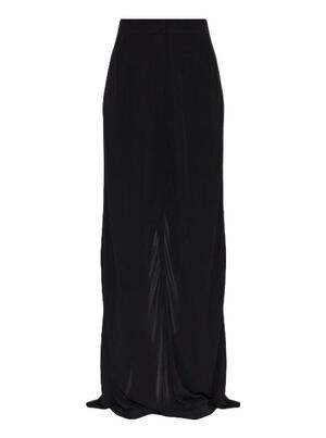 MAISON MARGIELA Slit Midi Skirt - Black